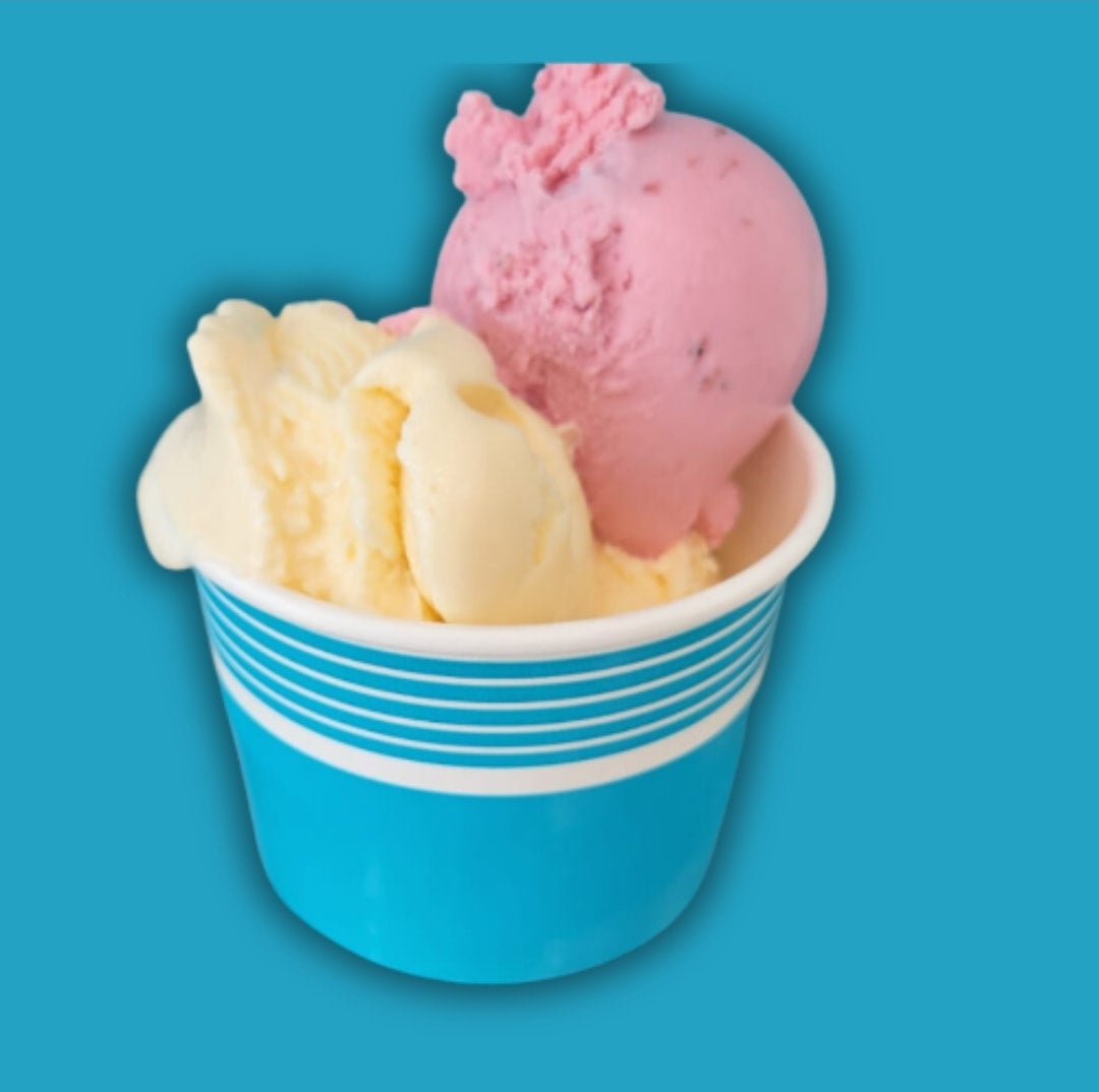 Large cup of ice cream | KIC's Ice Cream